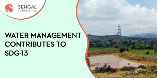 Water Management Contributes To SDG-13